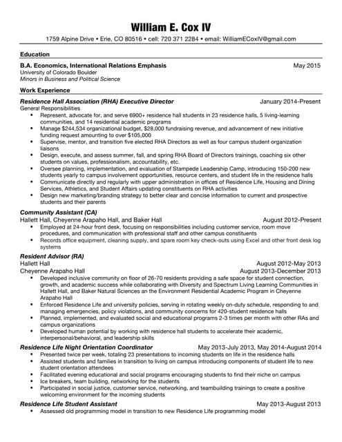 Isaiah's Resume 2.0 Revised | DOCX