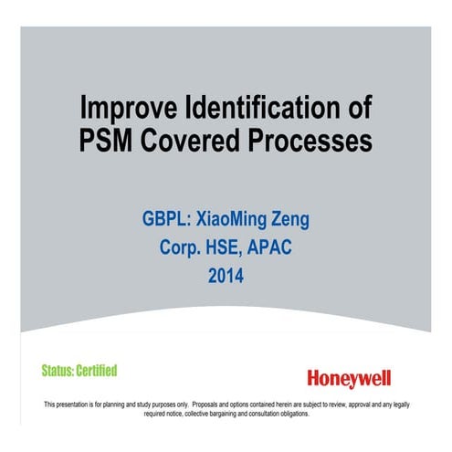 PSM Project GB Presentation zxm | PDF
