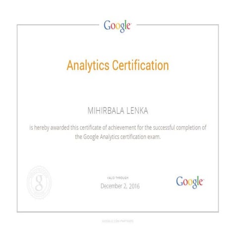 Google-analytics- Certification | PDF