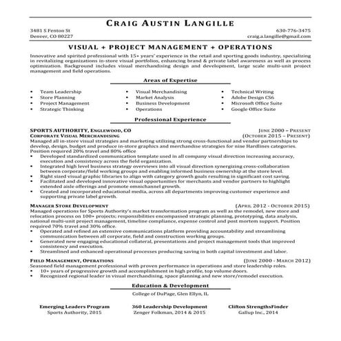 Craig Austin Langille_Resume | PDF