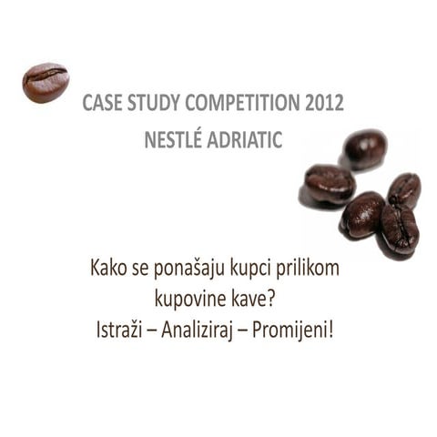 Nescafe - Case Study Competition | PPT