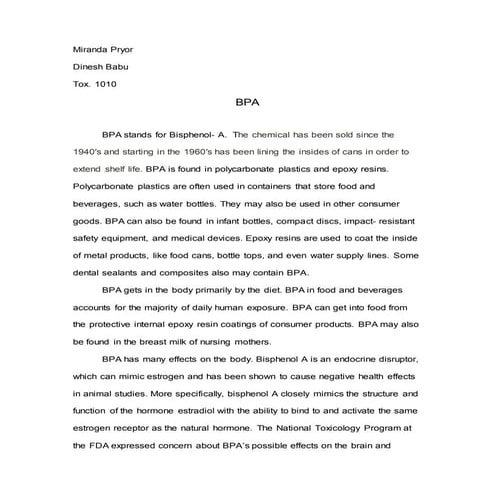 BPA | DOCX