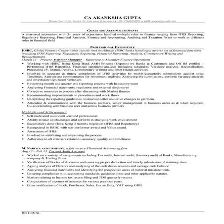 CA Firm Profile | PPTX