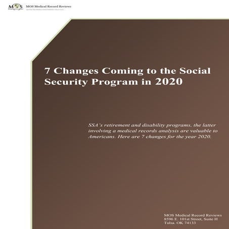 Understanding Social Security Changes 2025 | PDF
