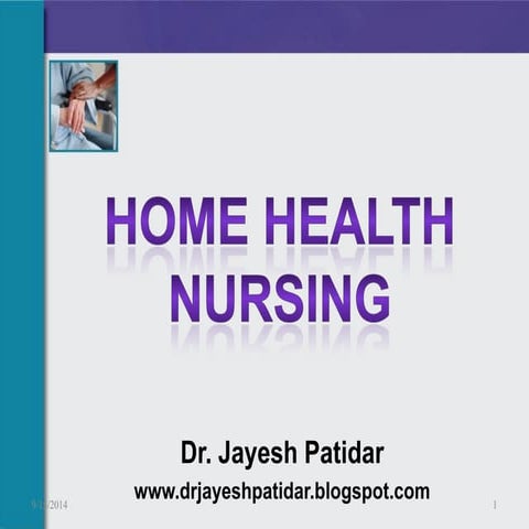 Home health-nursing | PDF