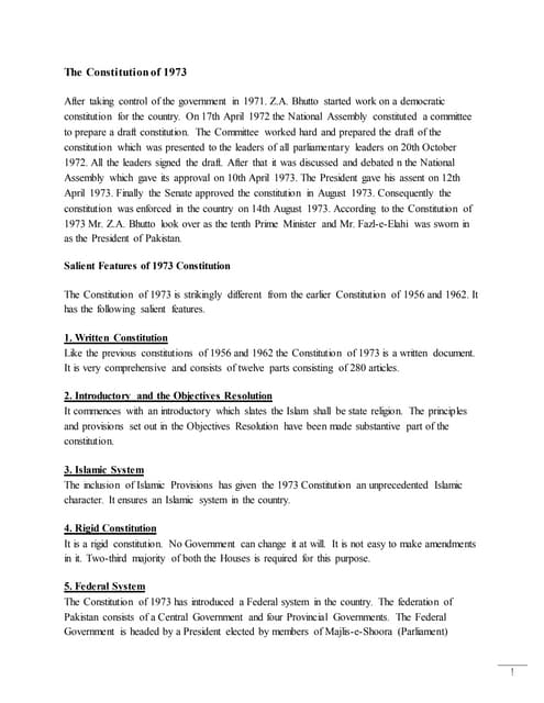 Legal framework order 1970 | PPT