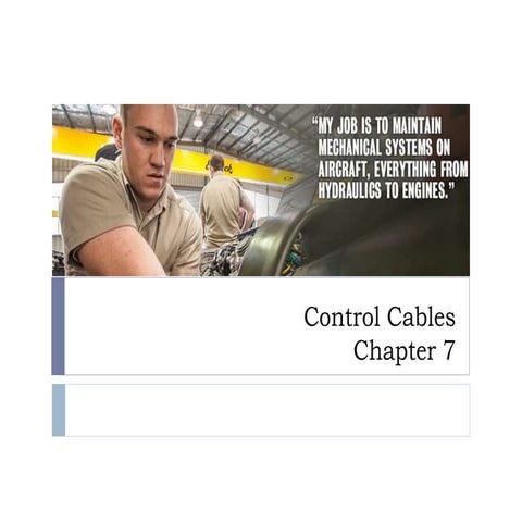 EASA module 7 maintenance practices Control Cables.pptx