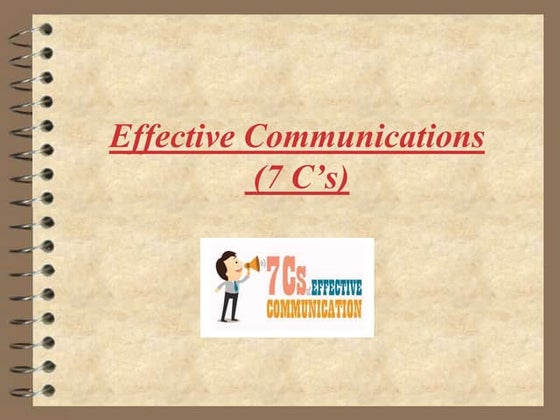 Documents.mx 7cs of-communication-presentation | PPT