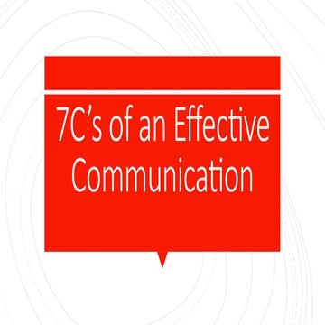 Effective communication | PDF
