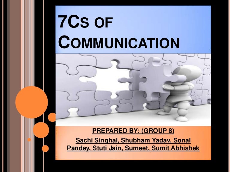 The 7 Cs of Communication