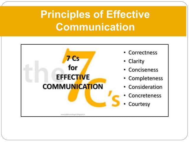 7 c's of communication | PPTX