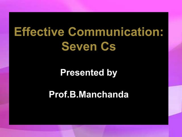7cs Of Effective Communication.pptx