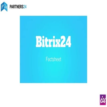 Bitrix24 general facts | PPTX