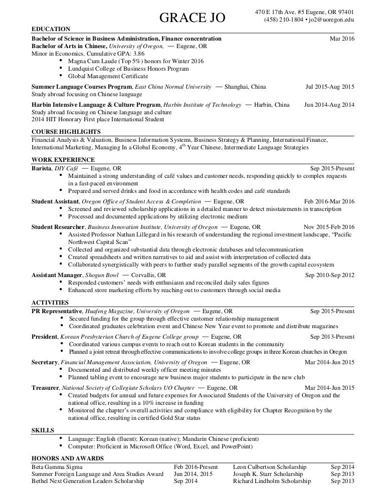 Resume-Grace Jo