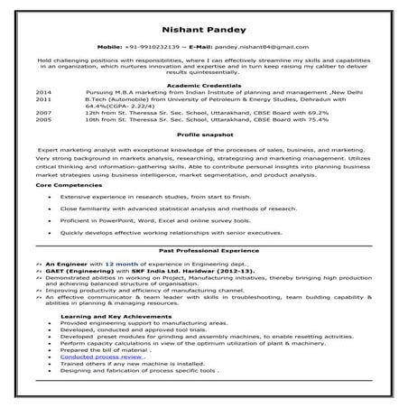 nishant(resume) | DOC