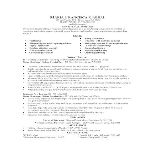 Maria Francisca Cabral | DOCX | Professional School | Postgraduate ...