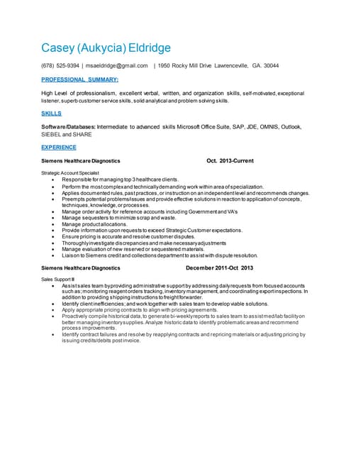 Resume 01-19-16 | PDF