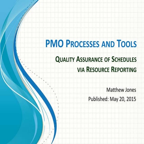 PMO Tools_Resource Analysis | PPTX