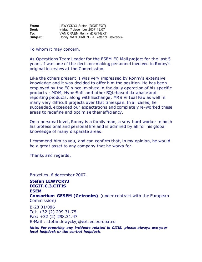 European Commission A Letter Of Reference european-commission-a-letter-of-reference