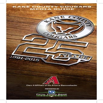 Media Guide 2015 | PDF | Baseball | Sports
