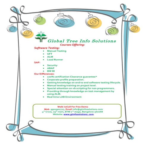 Global Tree Info Solutions | DOC