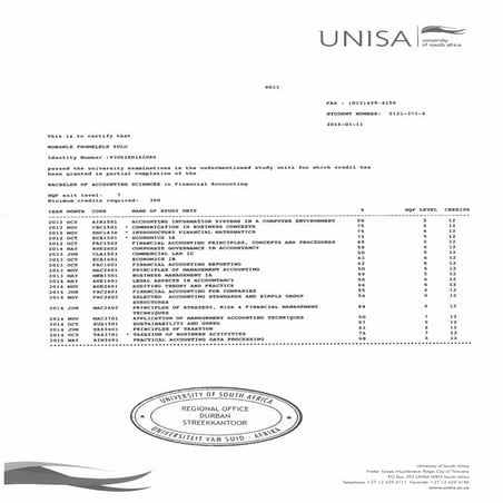 academic record | PDF