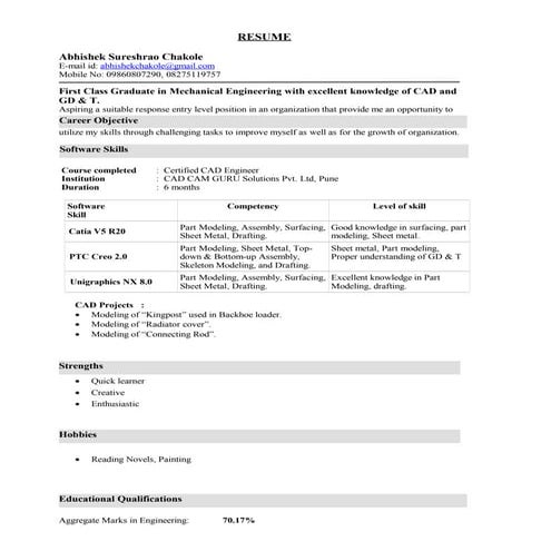 SaravanaKumar-Resume | PDF