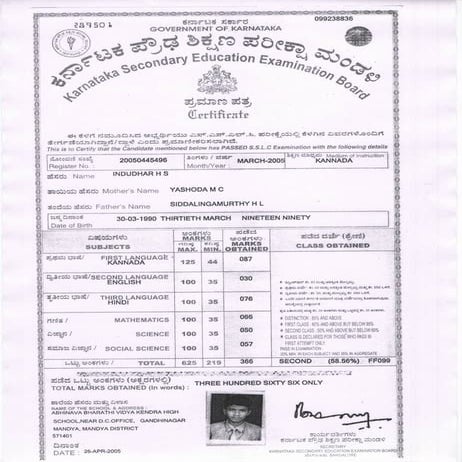 My edu & Exp documents | PDF