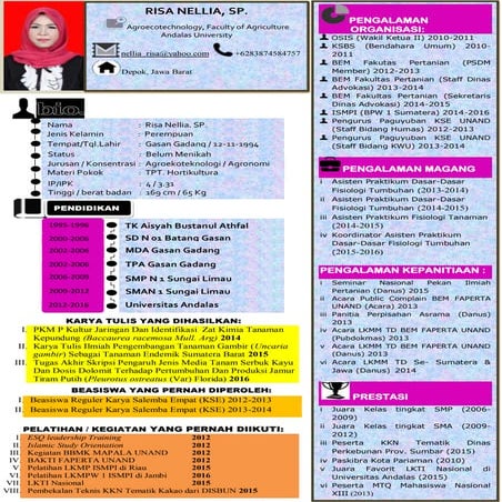 Risa Nellia CV | PDF