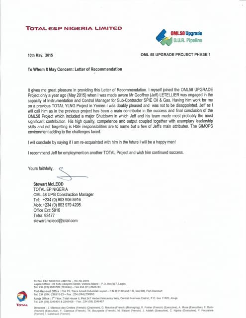 ABB Lummus Global Nigeria 1 | PDF