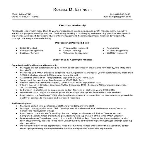 Sharon D'Angio Resume | PDF
