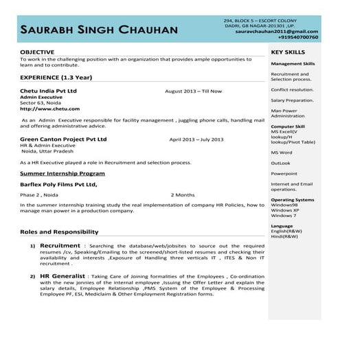 resume.saurabh | DOC