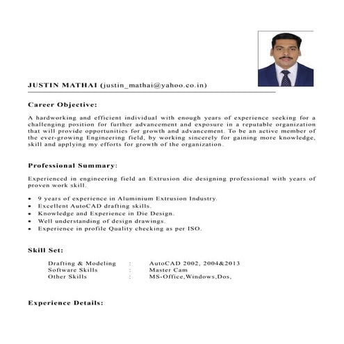 My resume | DOC