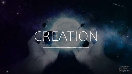 7 Days of Creation, Free Bible Chart from Word Of God Team | PDF ...