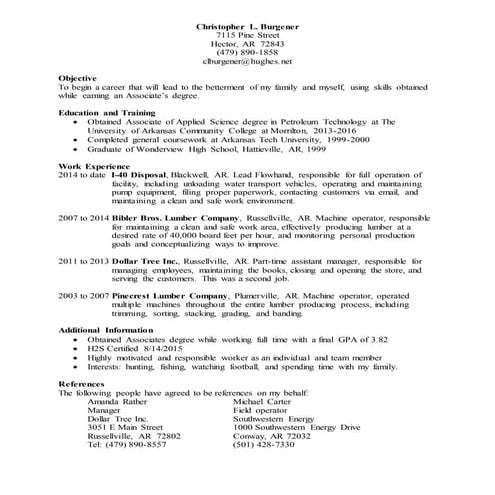 Chris resume | DOCX
