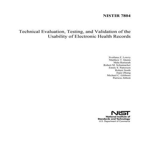 NISTIR 7804 | PDF