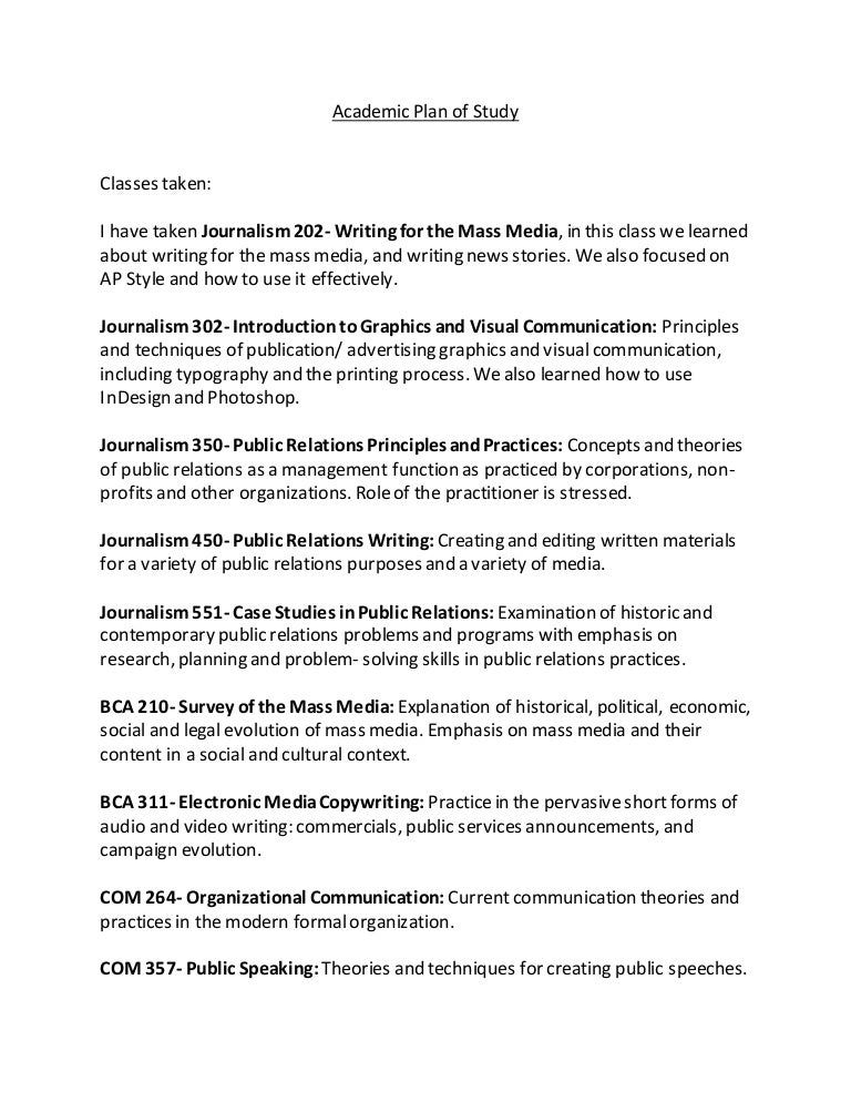 Academic Plan Of Study academic-plan-of-study