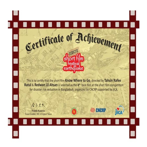 short film festival certificate | PPT