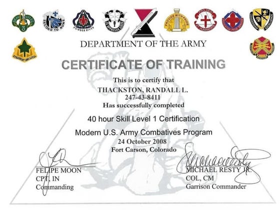 Instructor Certificate | PDF