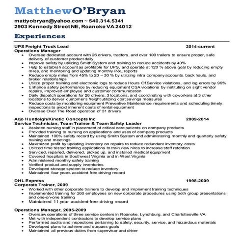 Matt Resume | PDF