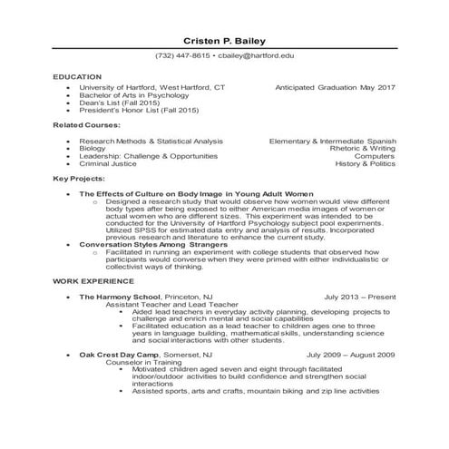 Resume | PDF