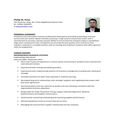 Michael McAnulty Operations Manager Resume | DOCX