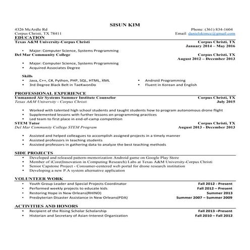 Sharon resume | PDF