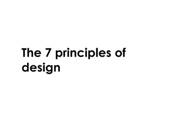 Principles of Interior Designing | PPT | Interior Decorating | Home ...