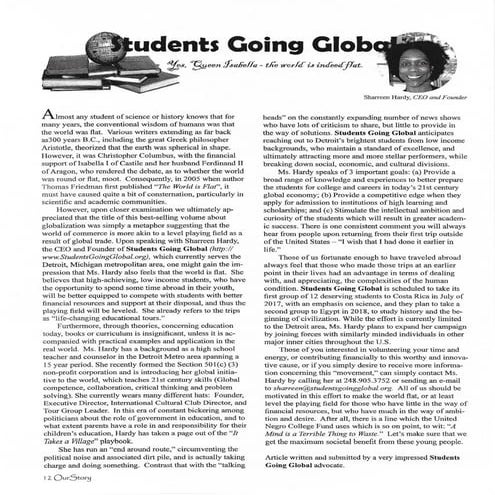 Magazine Article in Our Story Magazine | PDF