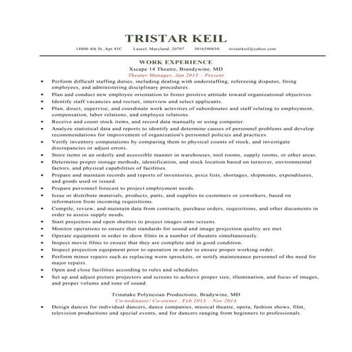 Phillip carter, resume | DOC