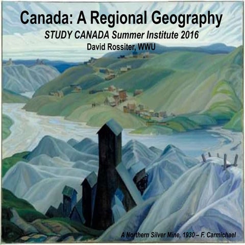 A Regional Geography of Canada | PPT