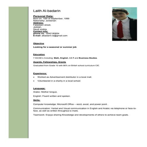 curriculum vitae | PDF