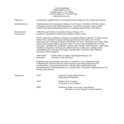 Resume Carla (1) | DOC