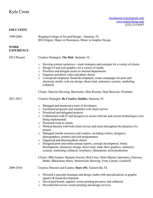 Josh Grab - Design Resume | PDF